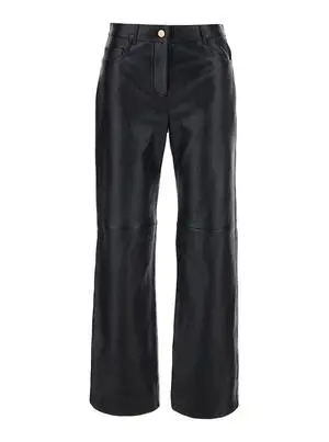 Black Leather Trousers