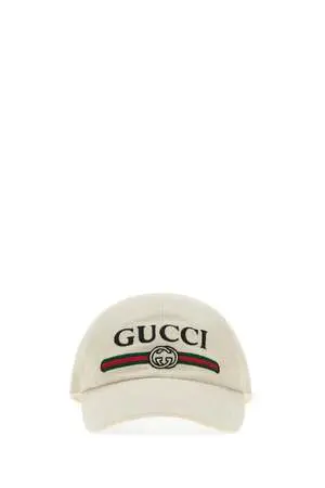 Gucci Sand Canvas Baseball Cap - Brown