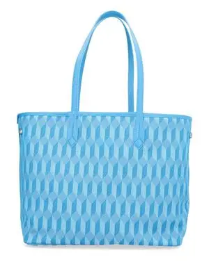 AU DEPART Monogrammed Coated Canvas Tote Bag N. 47