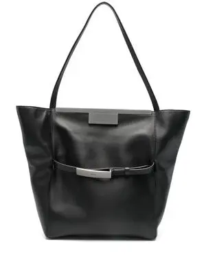 Max Mara Leather Clutch Bag - Multicolor