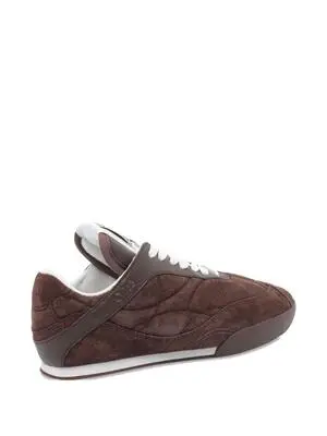 Chloé Kick Suede Leather Sneakers