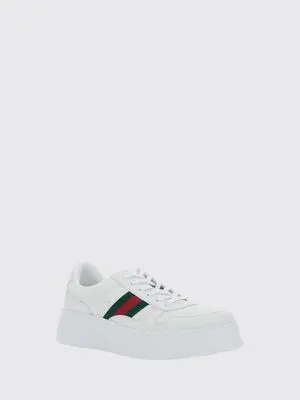Gucci Leather Low-top Platform Sneakers
