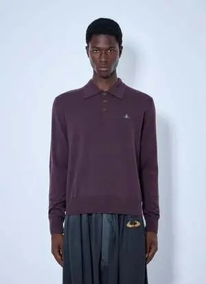 VIVIENNE WESTWOOD Mark Polo Shirt - Purple