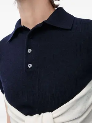 Loewe Wool And Cashmere Polo Shirt