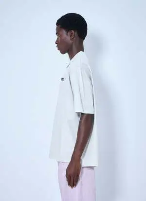 Acne Studios Washed Logo Polo Shirt