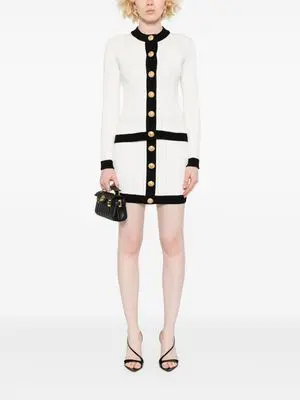 Balmain Knitted Crewneck Cardigan