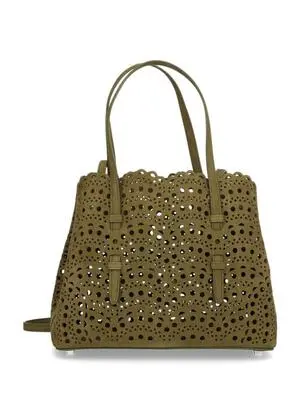 Alaïa Mina 25 Tote - Green