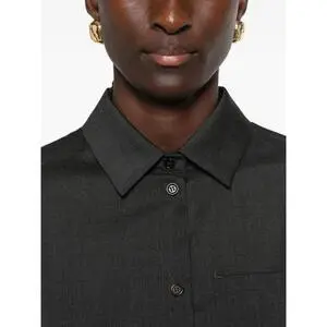 Max Mara Virgin Wool Long Sleeve Shirt