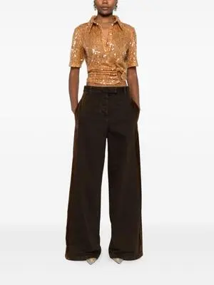 Dries Van Noten Penn Cotton Trousers