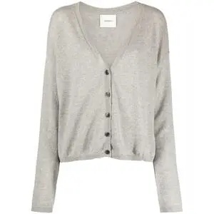 LISA YANG Grey Knitwear Cardigans - Gray