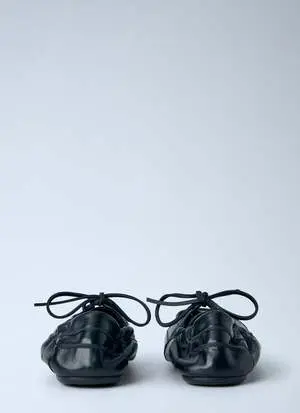 Prada Leather Moccasins