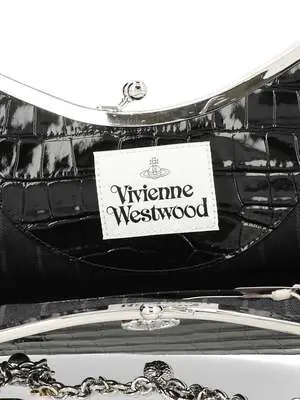 VIVIENNE WESTWOOD Leather Charm Bag