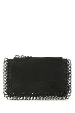 Stella McCartney Shaggy Deer Card Holder - Black