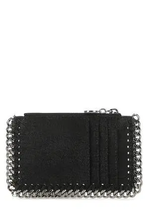 Stella McCartney Shaggy Deer Card Holder - Black