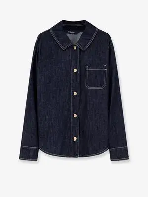 Max Mara 'S Max Mara Women Denim Shirt Multicolor