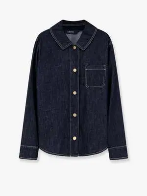 Max Mara Denim Shirt - Multicolor