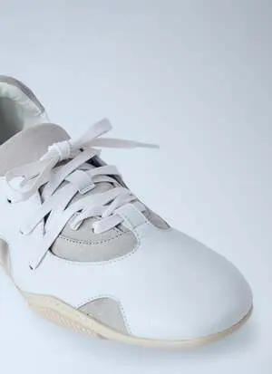 Acne Studios Leather Lace-up Sneakers