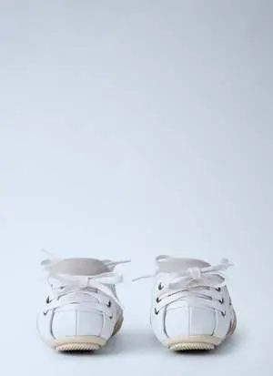 Acne Studios Leather Lace-up Sneakers