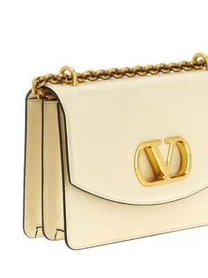 Valentino Garavani Vain Shoulder Bag - White