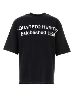 Dsquared2 Cotton Oversize T-shirt - Black