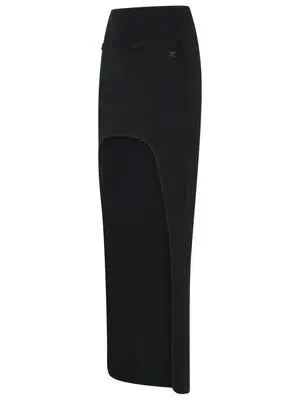 COURREGES Long Skirt In Viscose Blend