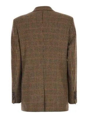Tagliatore Berta Wool Jacket - Brown