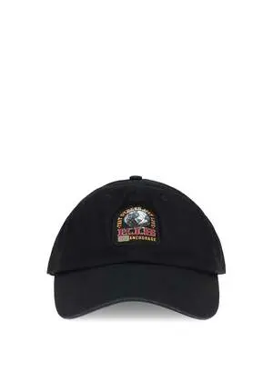 PARAJUMPERS Baseball Cap Leod With Logo - Black