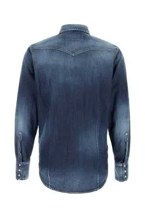 Dsquared2 Stretch Denim Shirt