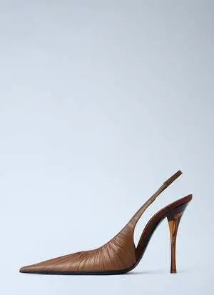 Saint Laurent Slingback Stiletto Heels