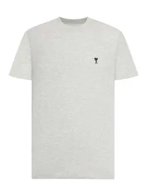 AMI Paris De Coeur T-shirt In Organic Cotton Jersey - Multicolor