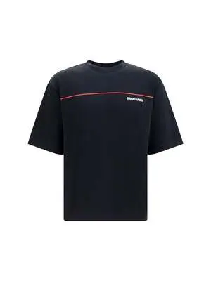 Dsquared2 Loose-fit Logo T-shirt - Black