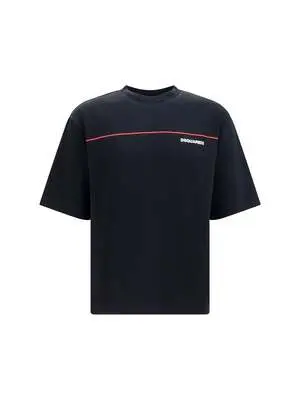 Dsquared2 Loose-fit Logo T-shirt - Black
