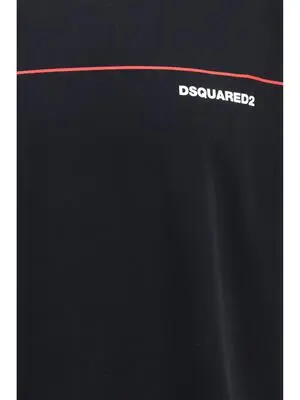 Dsquared2 Loose-fit Logo T-shirt - Black