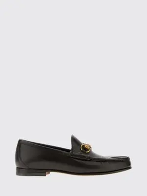 Gucci Penny Loafers In Smooth Leather With Gold-tone Horsebit - Brown