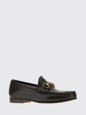 Gucci Smooth Leather Horsebit Penny Loafers - Brown