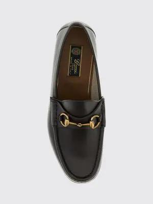 Gucci Smooth Leather Horsebit Penny Loafers - Brown