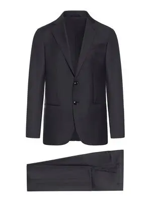 Giorgio Armani Tailored Wool And Cashmere Suit - Multicolor
