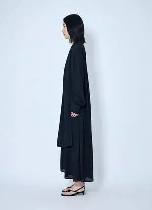 TOTEME Rounded Neckline Dress - Black