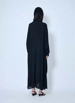 TOTEME Rounded Neckline Dress - Black