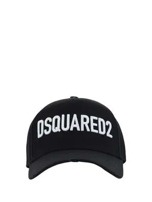 Dsquared2 Logo Baseball Cap - Black