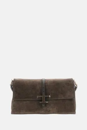 TOD'S T Timeless Suede Small Bag - Multicolor
