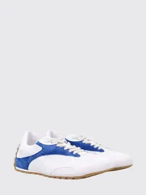 Bottega Veneta Suede And Fabric Sneakers - Multicolor