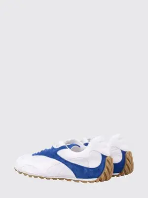 Bottega Veneta Suede And Fabric Sneakers - Multicolor