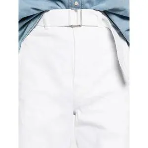 LEMAIRE Grey Denim Cropped Jeans