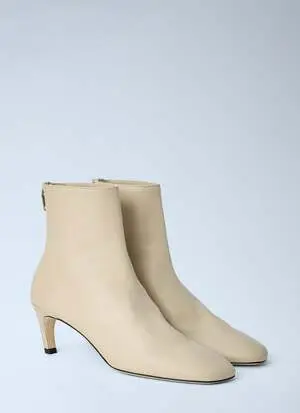 TOTEME Soft Nappa Ankle Boots