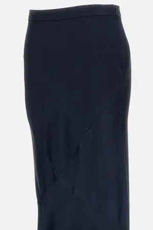 Max Mara Envers Satin Long Skirt - Multicolor
