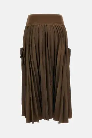 Sacai Nylon Twill Skirt
