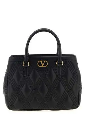 Valentino Garavani Quiltie 67 Handbag - Black