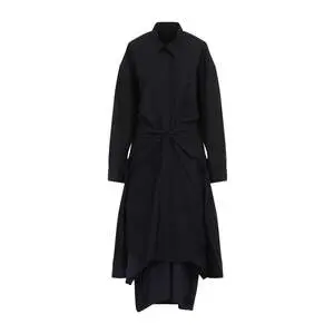 Balenciaga Maxi Patched Shirt - Black