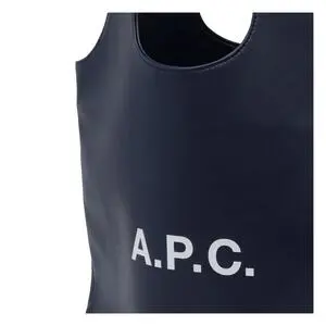 A.p.c. Small Ninon Tote Bag - Blue
